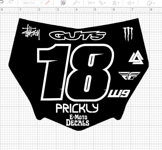 Custom Motocutz Decal – E-Moto Decals