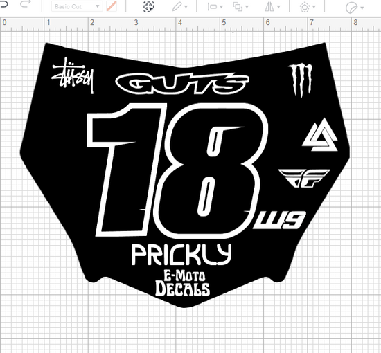 Custom Motocutz Decal – E-Moto Decals